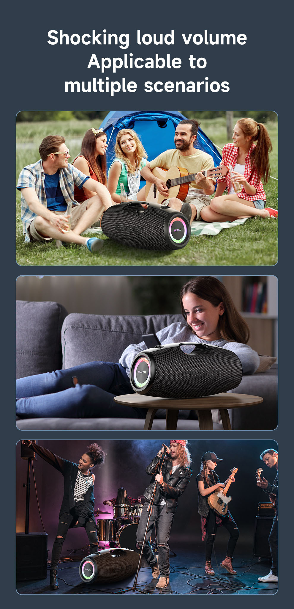 S78 Bluetooth Speaker-ZEALOT