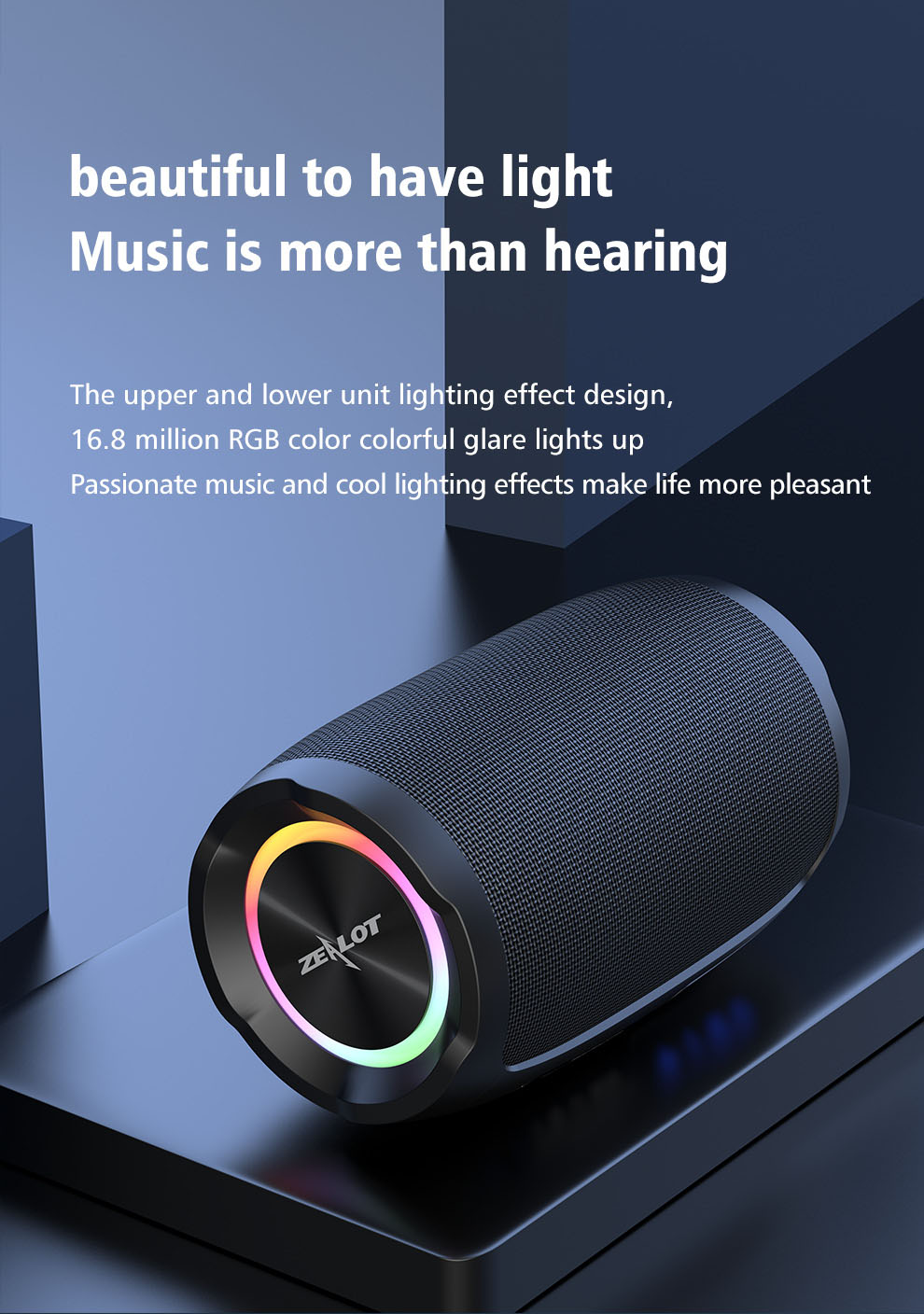 S49 Bluetooth Speaker-ZEALOT