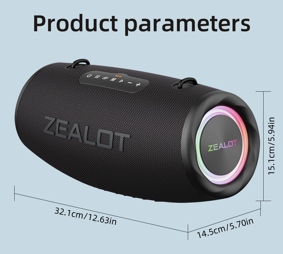S87 Bluetooth Speaker-ZEALOT